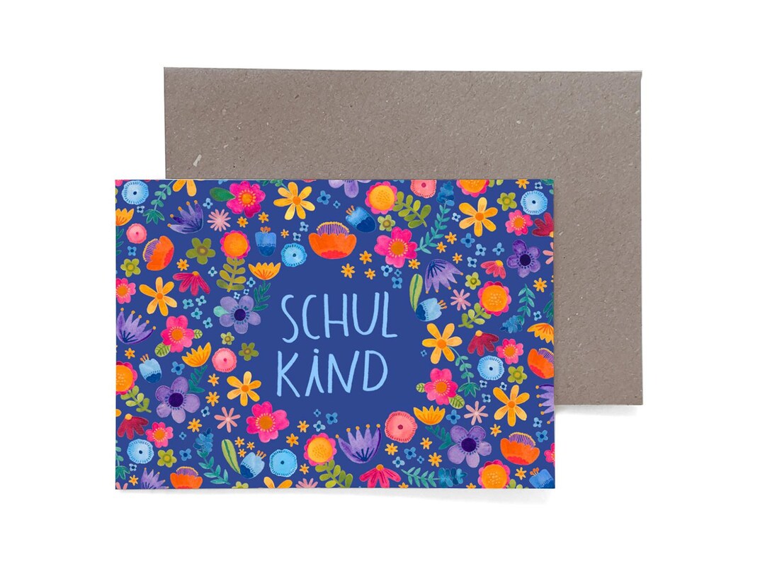 Greeting Card *first Class* (in German) - Etsy