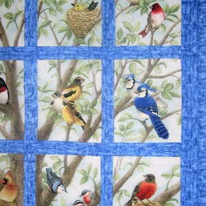 Beautiful Birds Hand Made Quilted Cotton Wall Hanging - Etsy