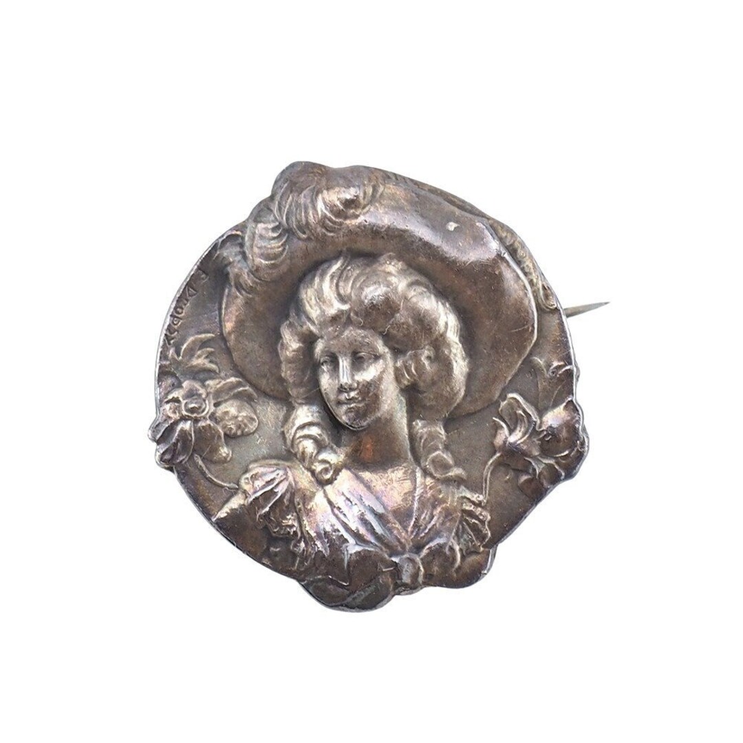 Edwardian Brooch, French Antique Brooch, E Dropsy, Antique Brooch ...