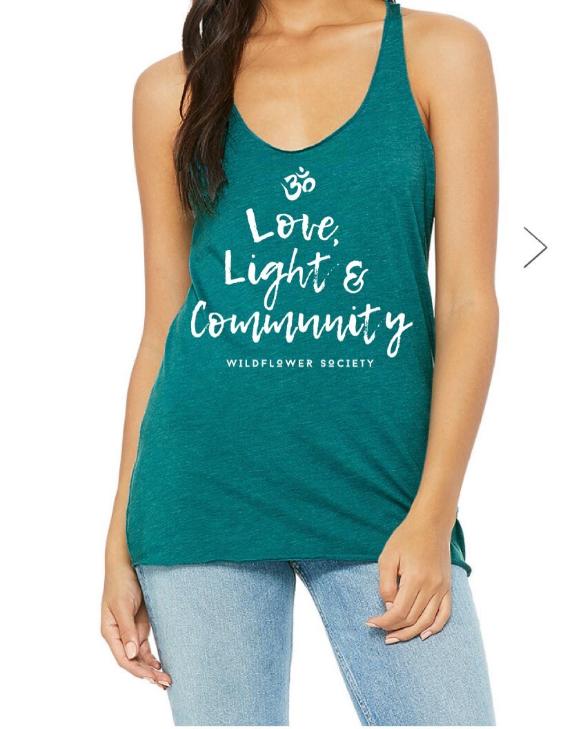 Love Light & Community Racerback Tank | Etsy