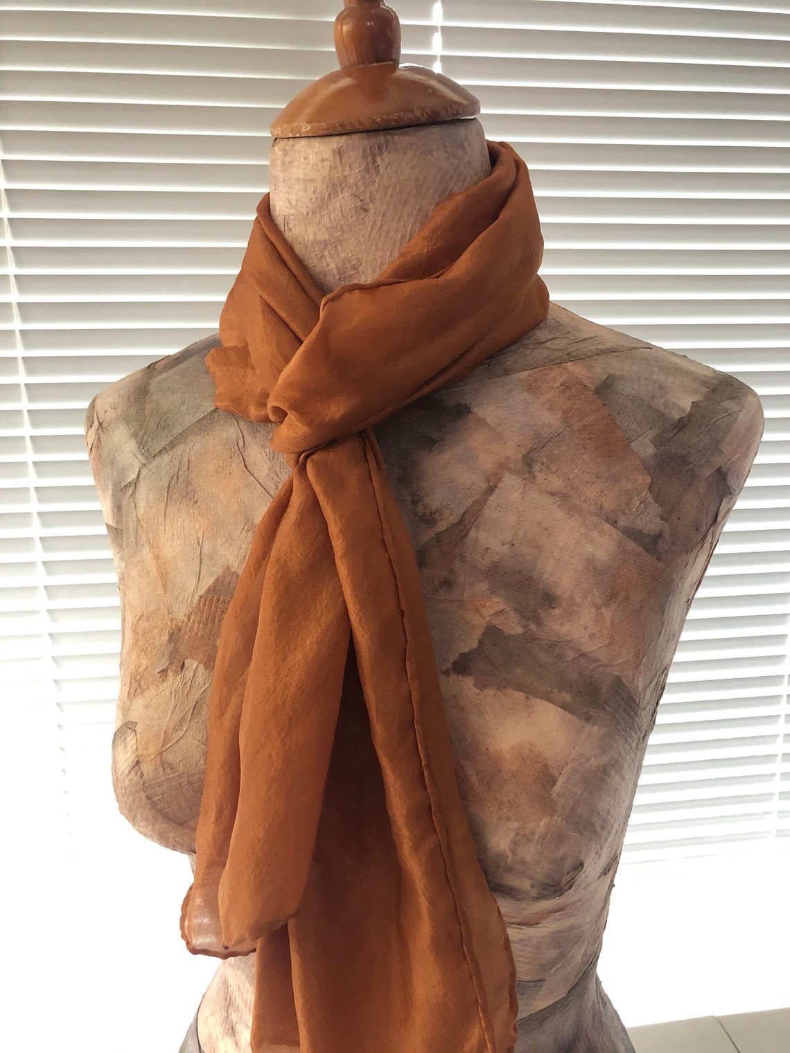 DIY Silk Scarf Kit Plant Dyed Scarf With Red Onion Skins Includes ...