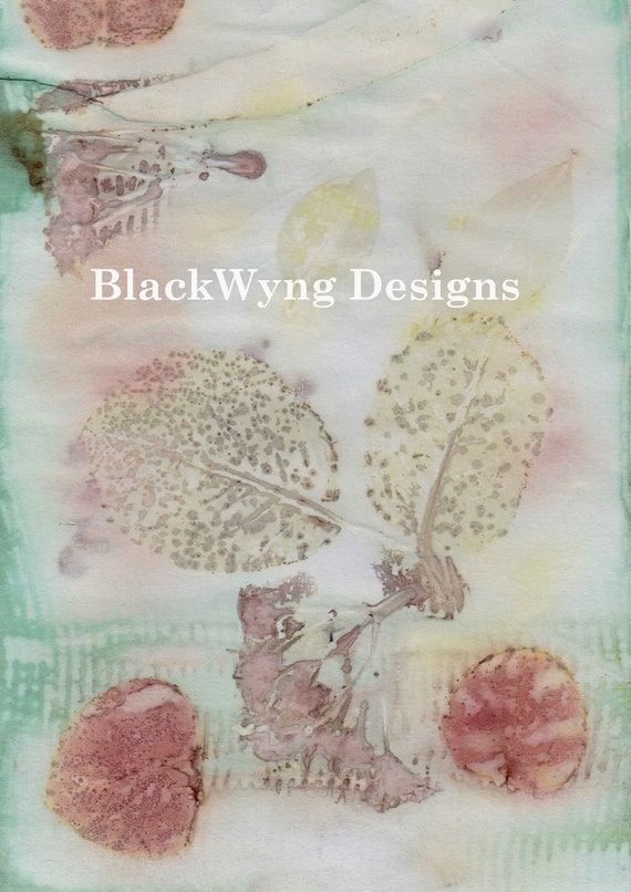 Printable PDF / JPEG Eco Dyed Paper download for Art/ Craft/ | Etsy