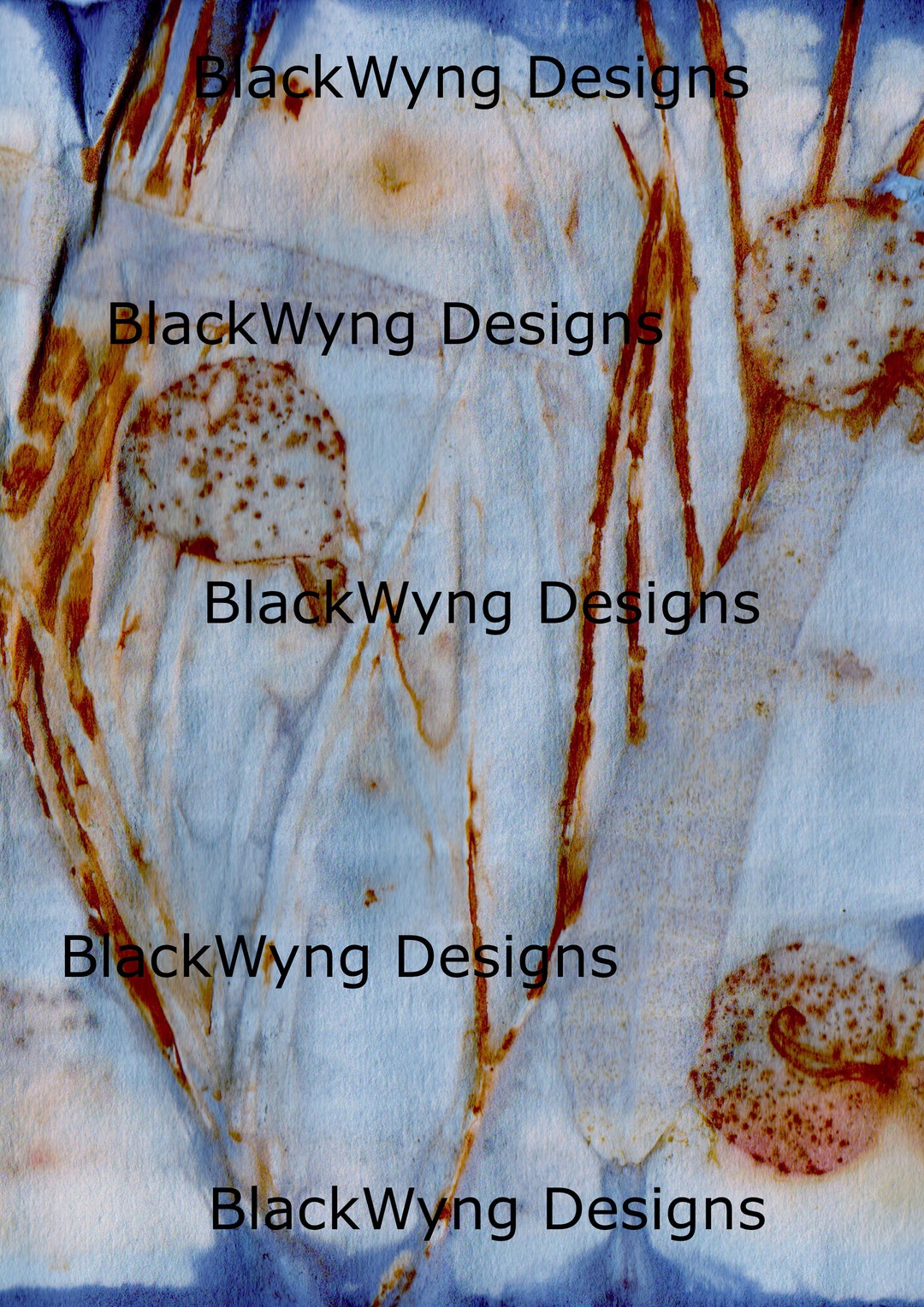 Printable PDF / JPEG Eco Dyed Paper Download for Art/ Craft/ Journal ...
