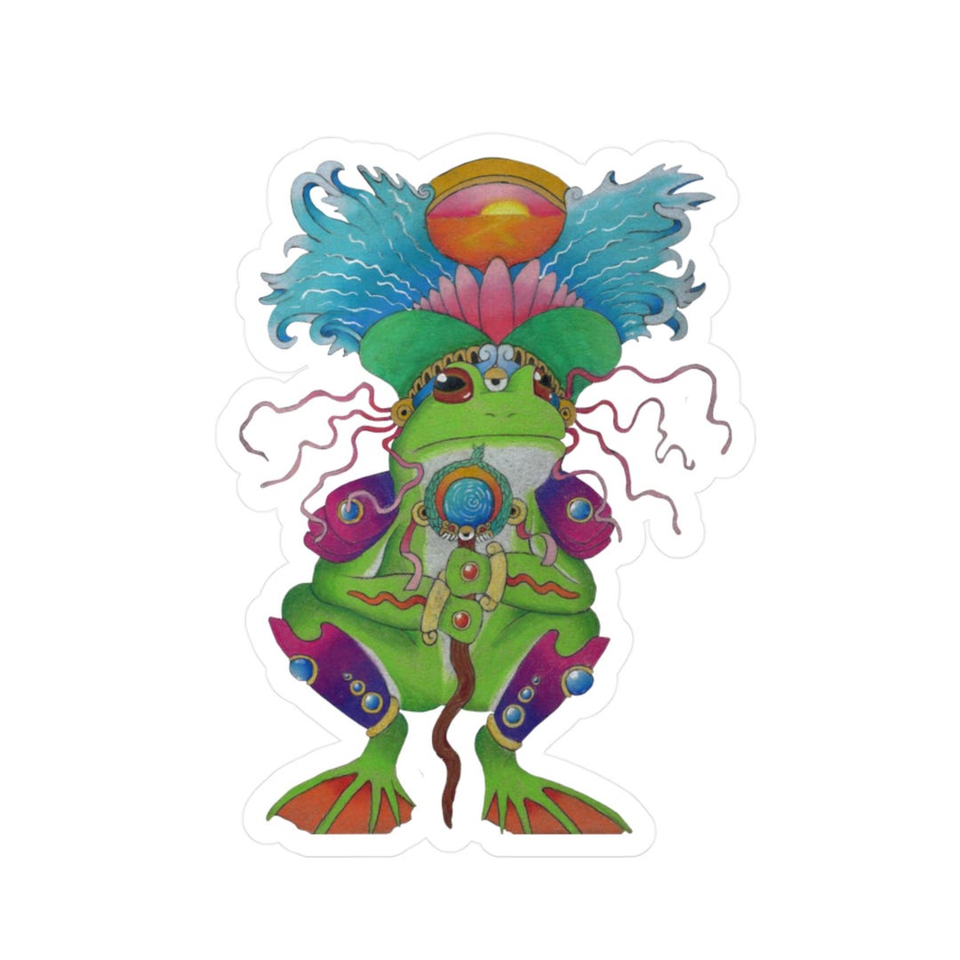 Wizard Frog - Etsy