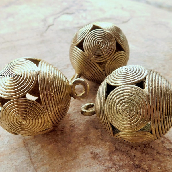 African Brass Beads - Etsy
