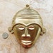 Extra Large Ashanti Brass Mask 7.5 Large Decorative | Etsy