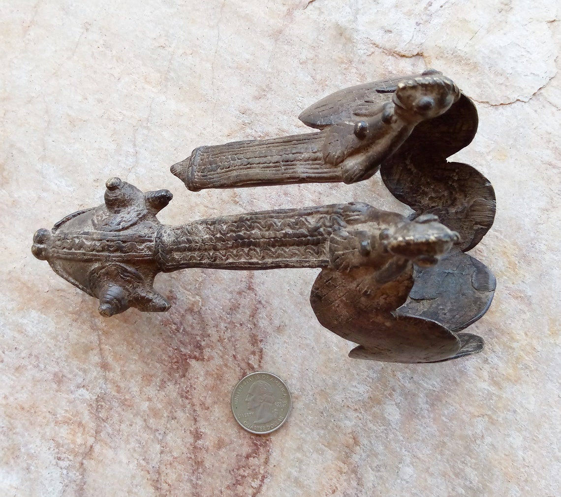 Large Vintage Ceremonial Lobi Snake Arm Bandafrican Tribal | Etsy