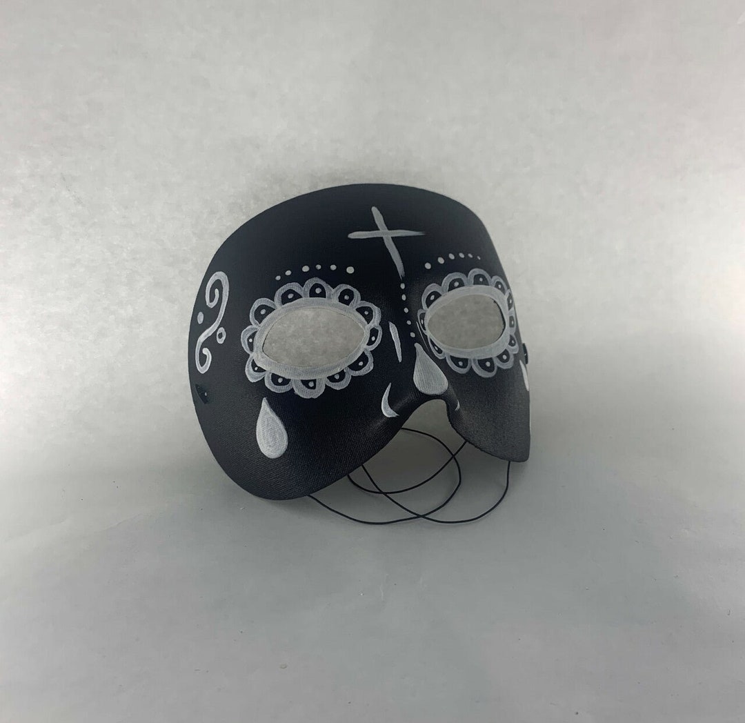 Felipe Sugar Skull Eye Mask - Etsy