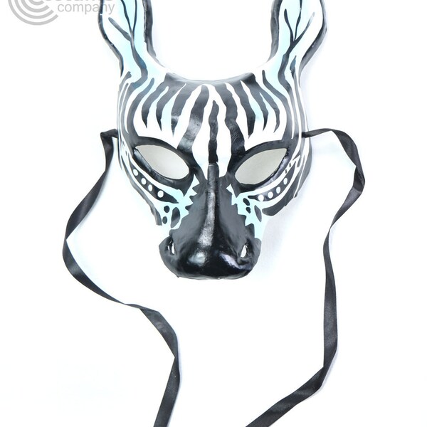 Zebra Mask - Etsy