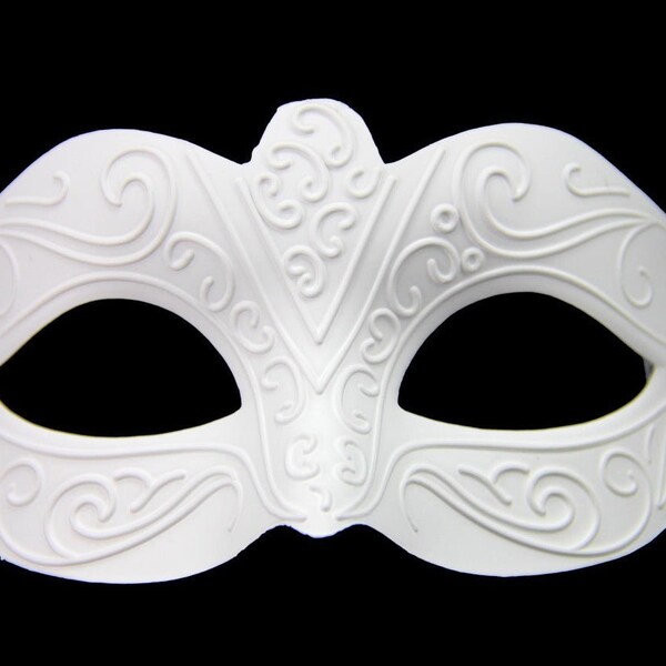 Paintable Masquerade Mask - Etsy