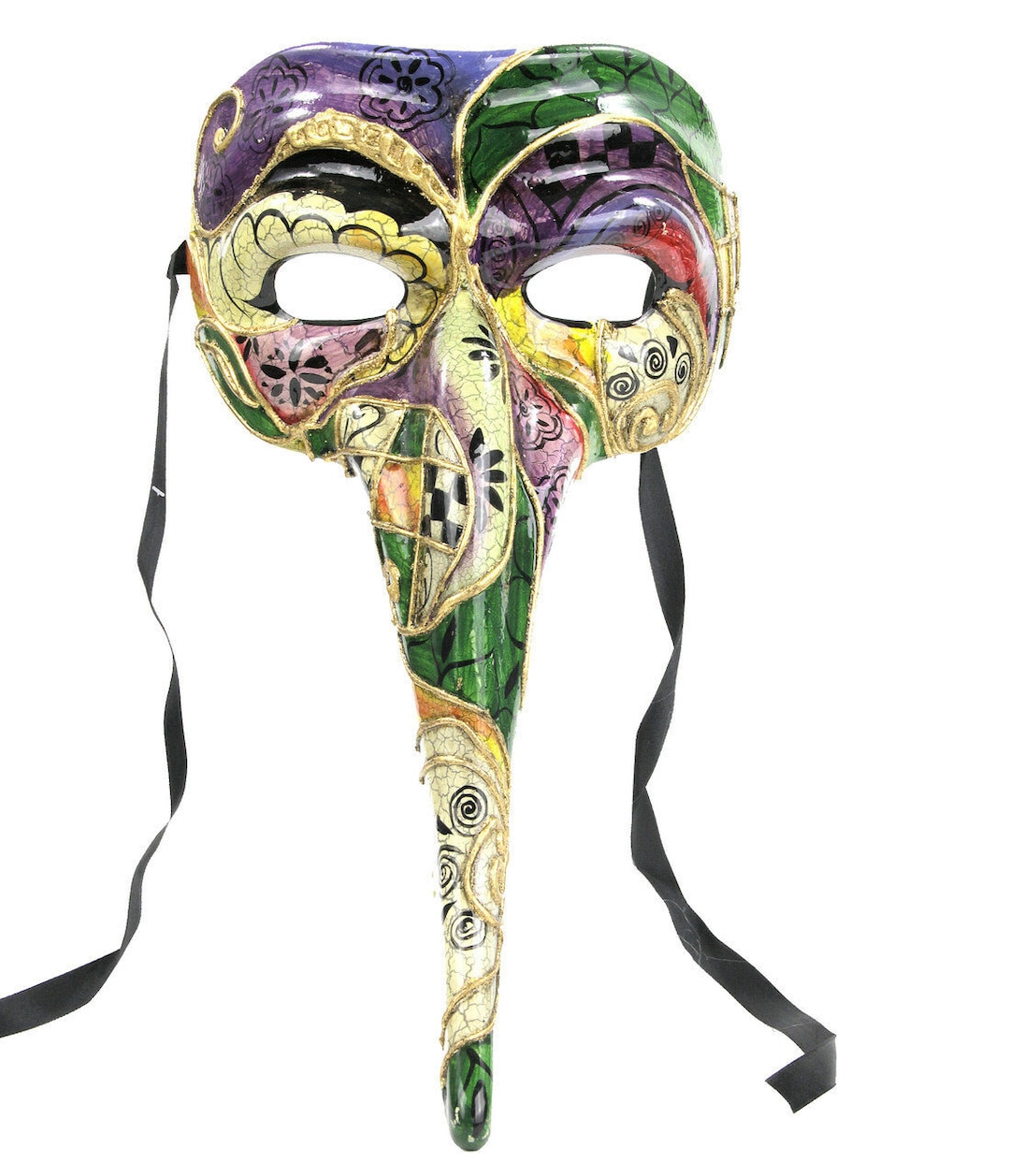 Ambroso Casanova Long Nose Mask - Etsy