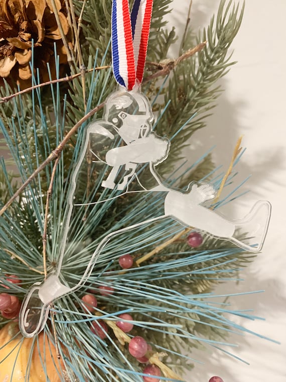 Jumping Josh Allen Buffalo Bills Christmas Ornament - Etsy