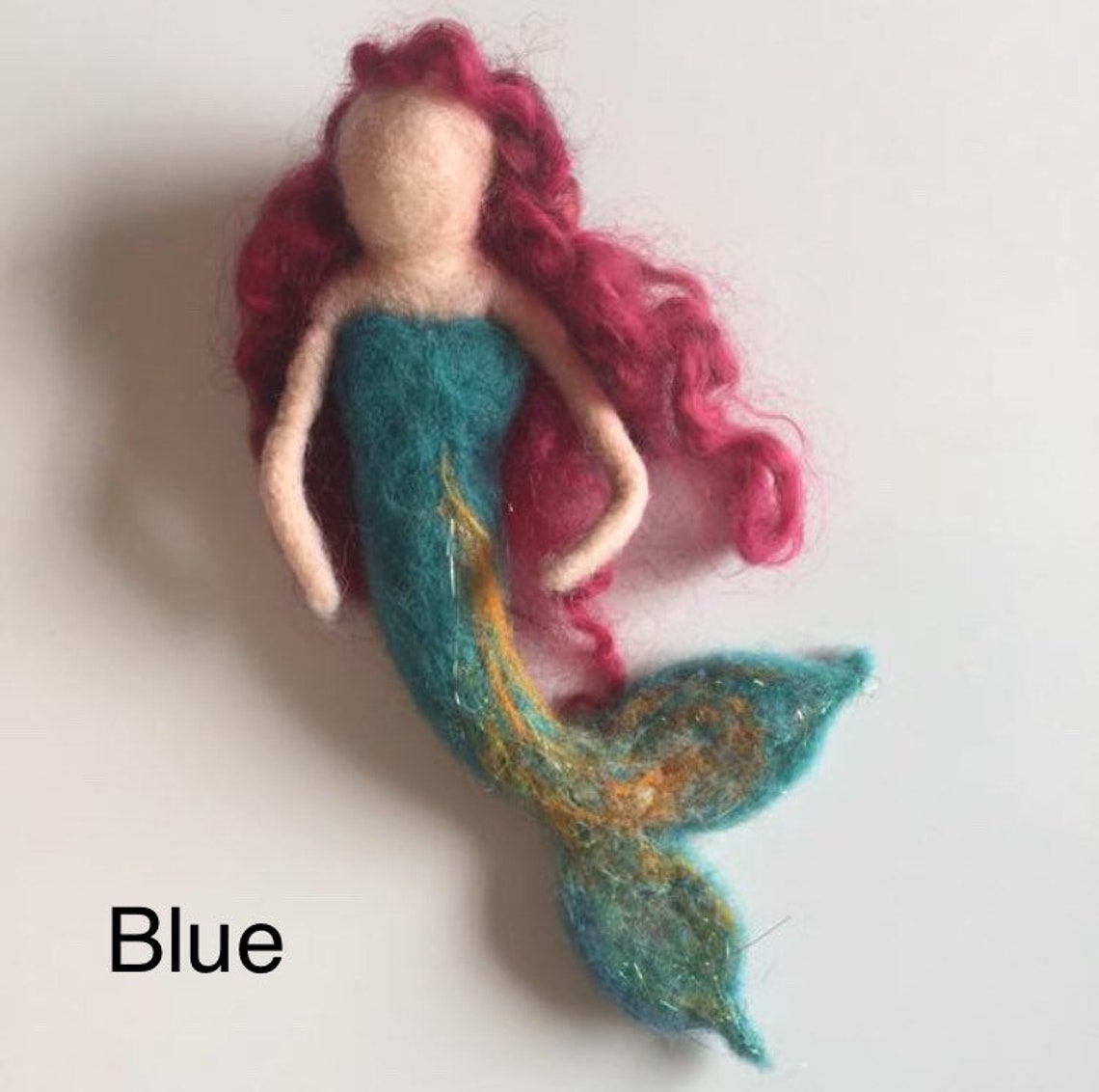 Kit: Needle Felted Mermaid - Etsy