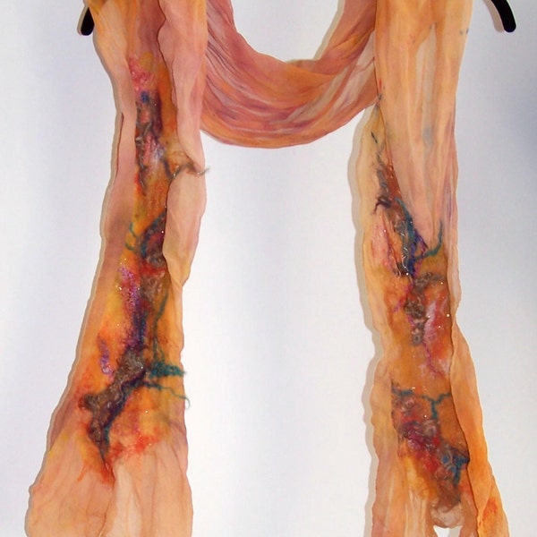 Nuno Felt Scarf - Etsy