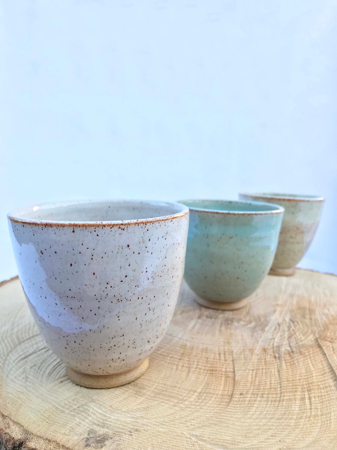 Pottery Cup. Handmade Tea Cup Hand Made Stoneware Tea Cup - Etsy