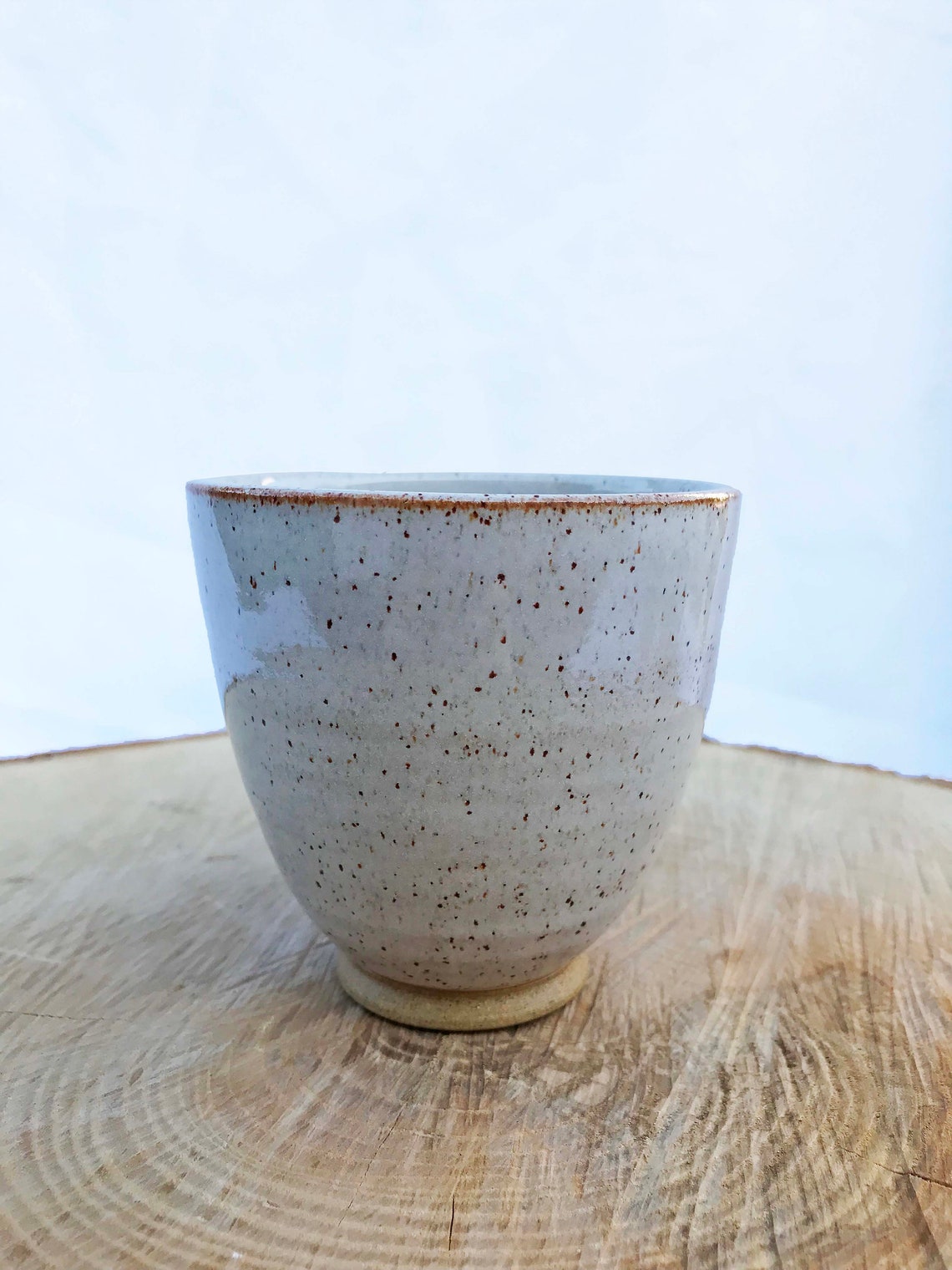 Pottery Cup. Handmade Tea Cup Hand Made Stoneware Tea Cup - Etsy