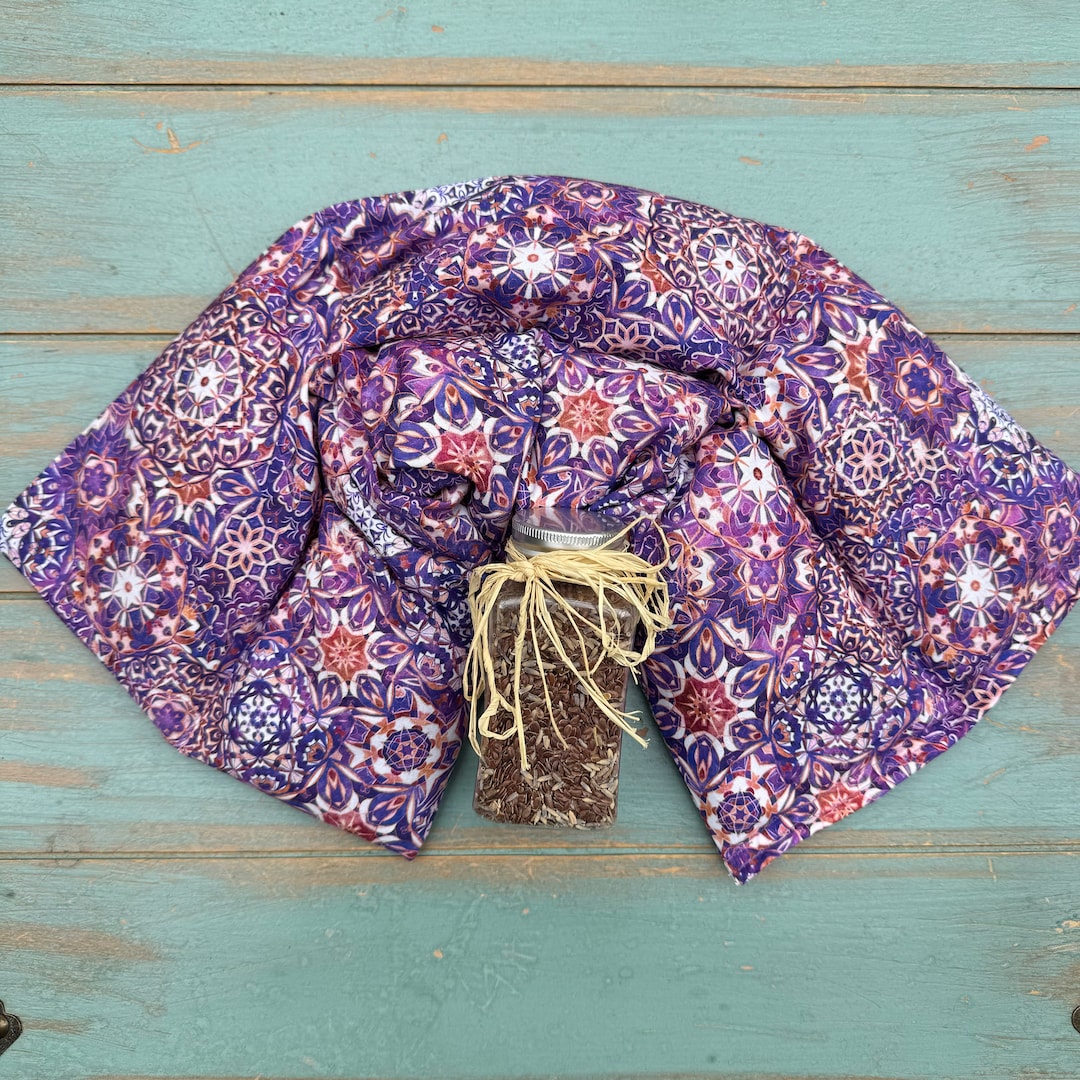 Aromatherapy Heating Pad, Flax Hot Pack, Rosemary Lavender or ...