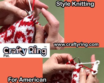 Norwegian Knitting Ring - Etsy