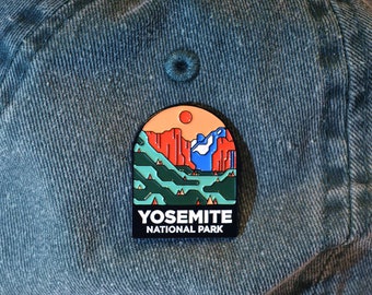 Yosemite National Park Lapel Pin - Etsy