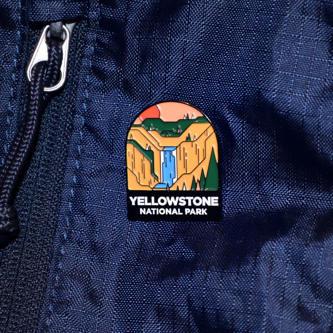 Yellowstone National Park Soft Enamel Lapel Pin - Etsy