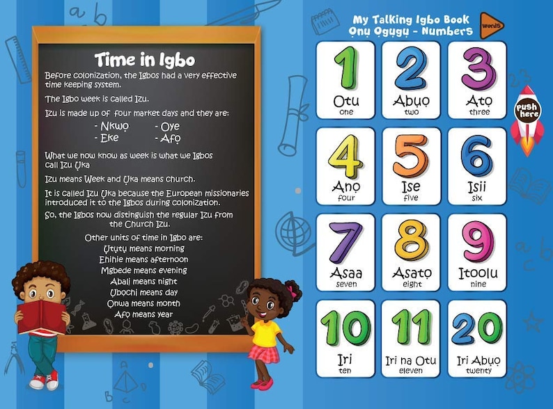 My Talking Igbo Book: Igbo Language Learning Toy - Etsy
