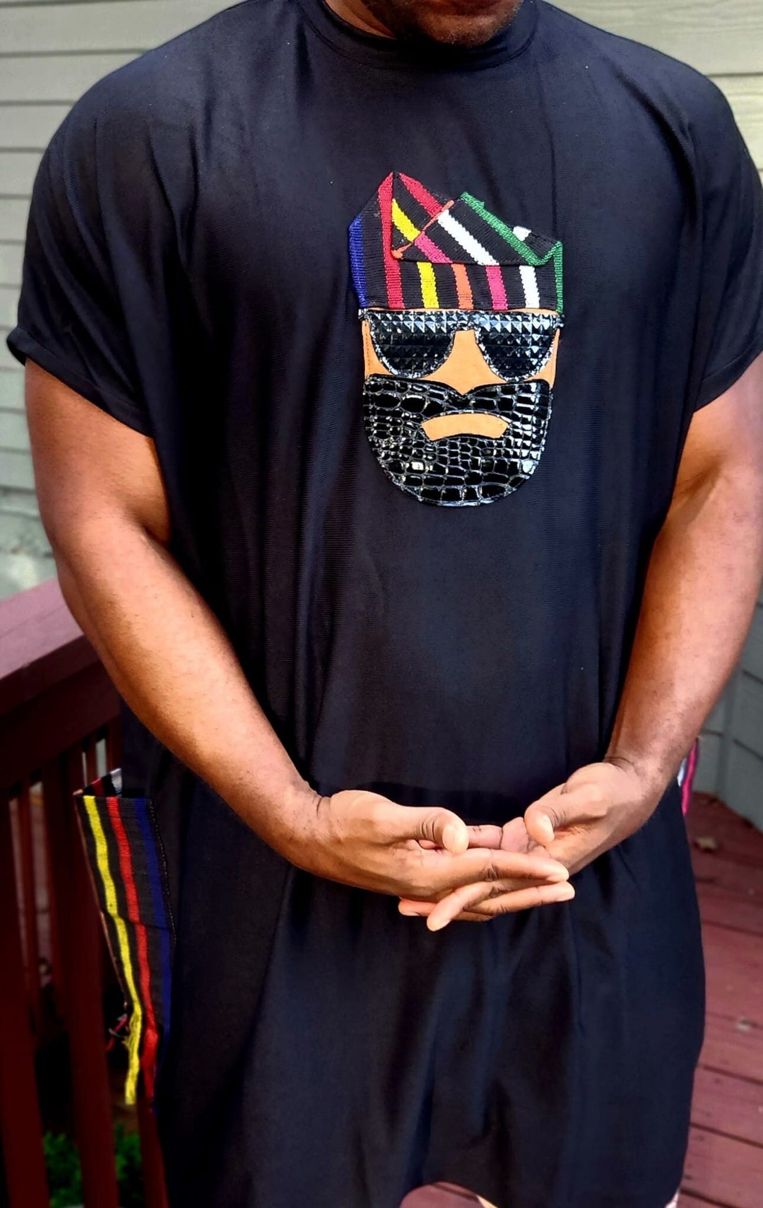 Yoruba Inspired Dashiki: Nigerian Men's Tunic - Etsy