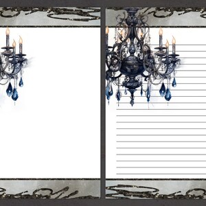 Spooky Season Stationery | Unlined and Lined Writing Paper JPG Pdf ...
