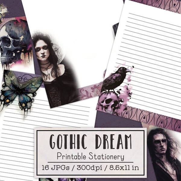 Gothic Writing - Etsy