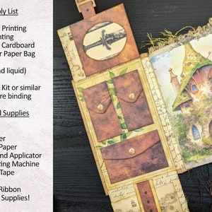 Forest Adventure Junk Journal Kit | Junk Journal Ephemera Pack ...