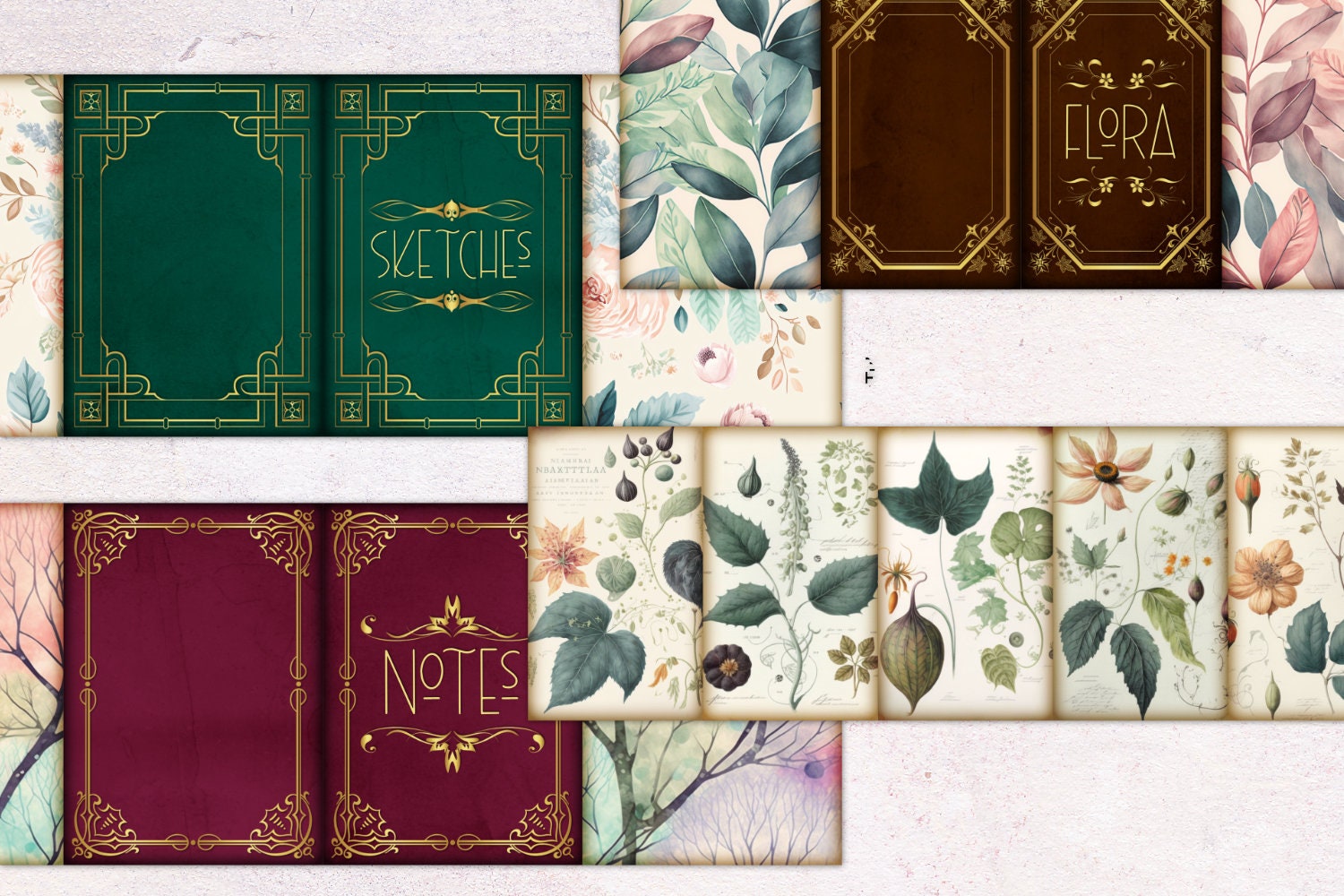 Explorer's Journals Mini Books Junk Journal Kit | Beginner Junk Journal ...