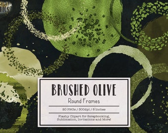 Watercolor Brush Clipart - Etsy