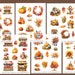 Fall Harvest Fussy Cuts Printable Sticker Sheets | Junk Journal Kit JPG ...
