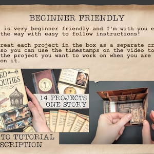 Cursed Antiquities Junk Journal Style Kit | 14 Paper Craft Projects ...