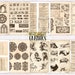 Fantasy Junk Journal Ephemera Vintage Style | Junk Journal Kit ...