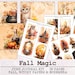 Fall Harvest Fussy Cuts Printable Sticker Sheets | Junk Journal Kit JPG ...