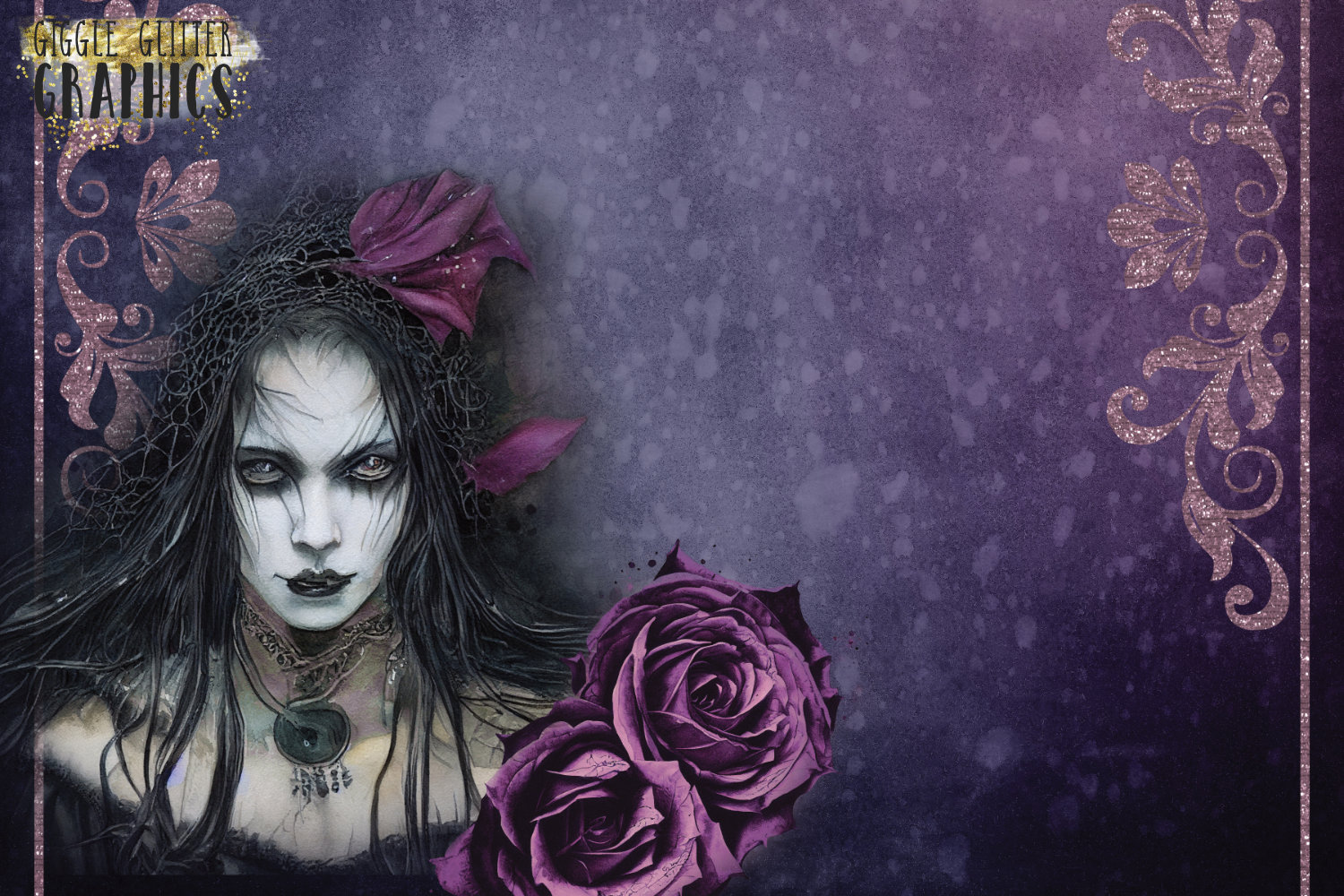 Gothic Dream Digital Papers Digital Paper Pack Printable - Etsy