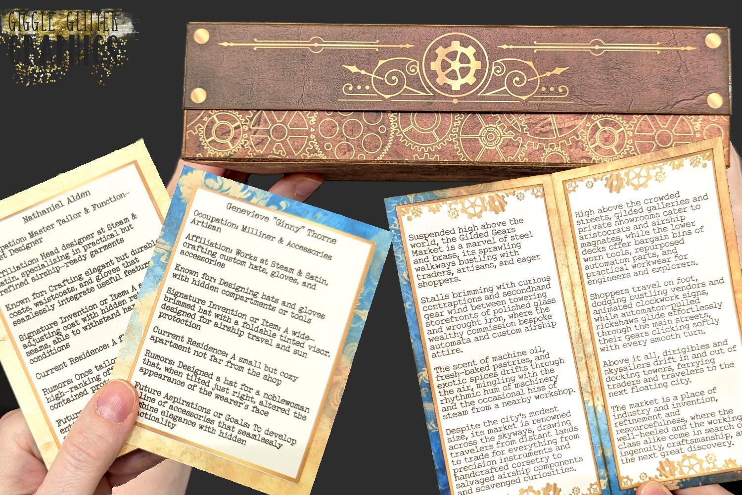 Steampunk Junk Journal Kit Gilded Gear Marketplace | With Video ...