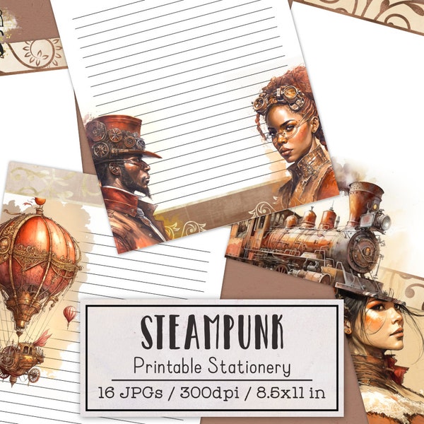 Steampunk Stationery - Etsy