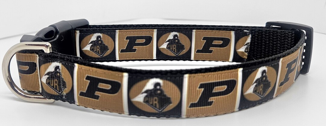 Purdue University Dog Collar 1" - Etsy