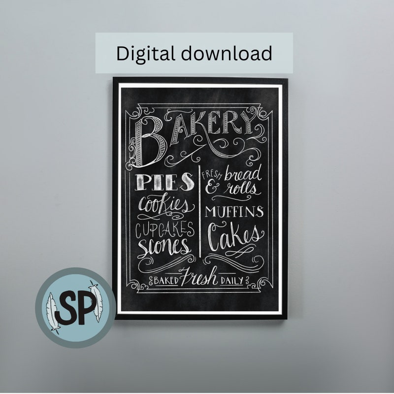 Bakery Chalkboard - Etsy