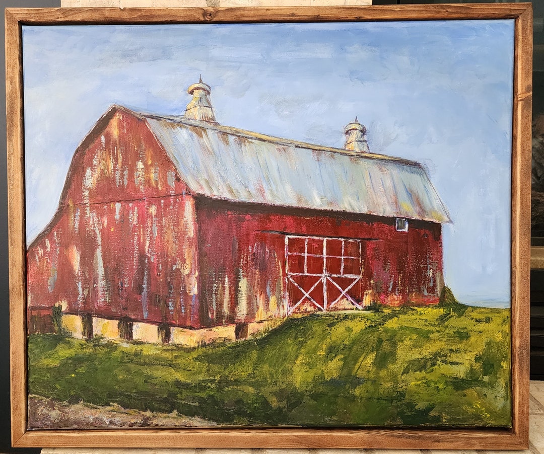Hello Big Red! - Etsy