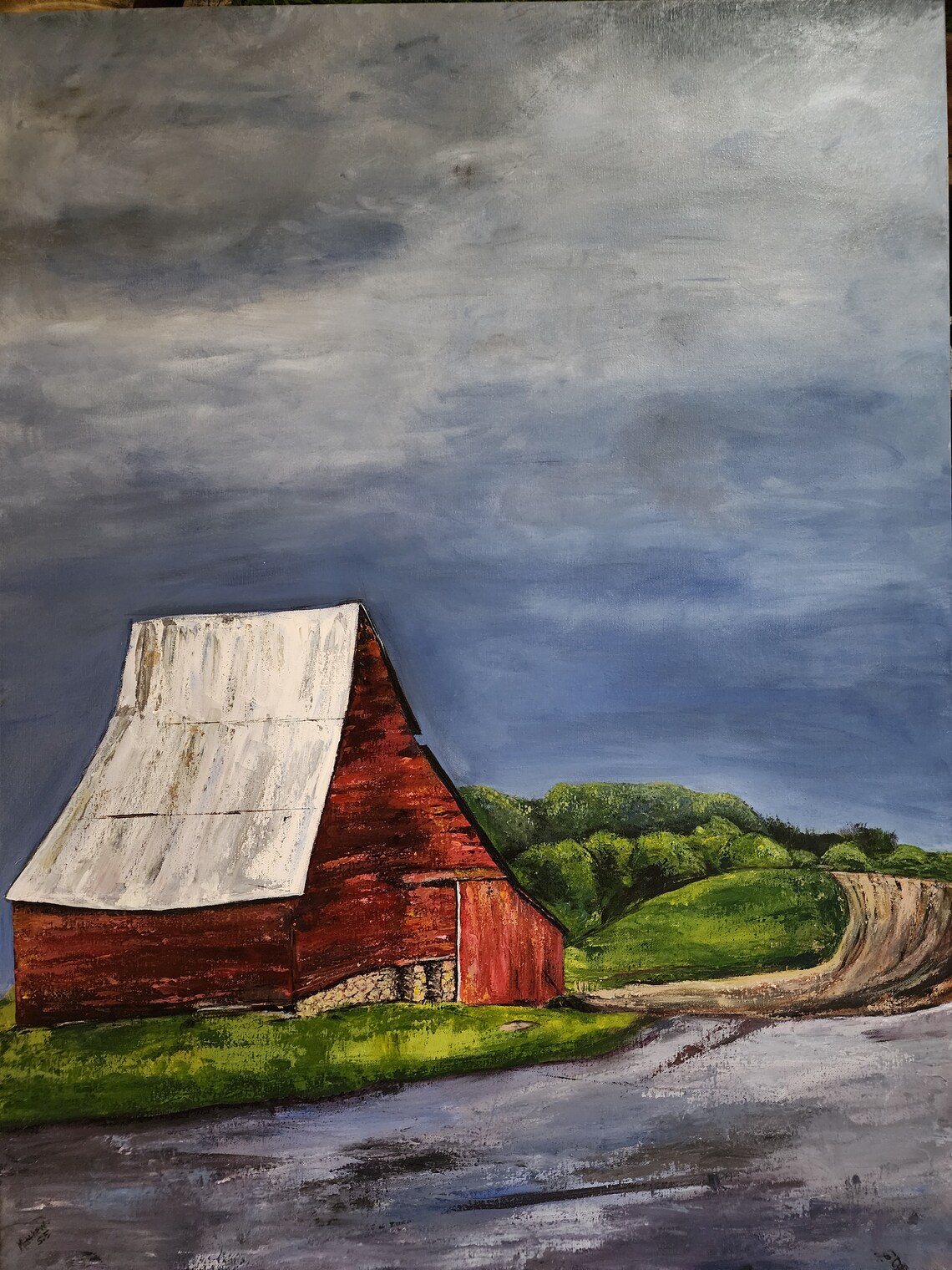 Stormy Red - Etsy