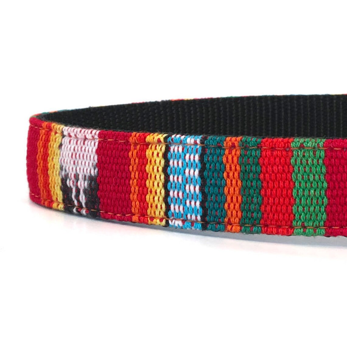 Boho Dog Collar in a Colorful Hand-woven Guatemalan Fabric - Etsy