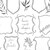Hand Painted Crest Basic Shapes for Custom Design Crests and Heraldry ...
