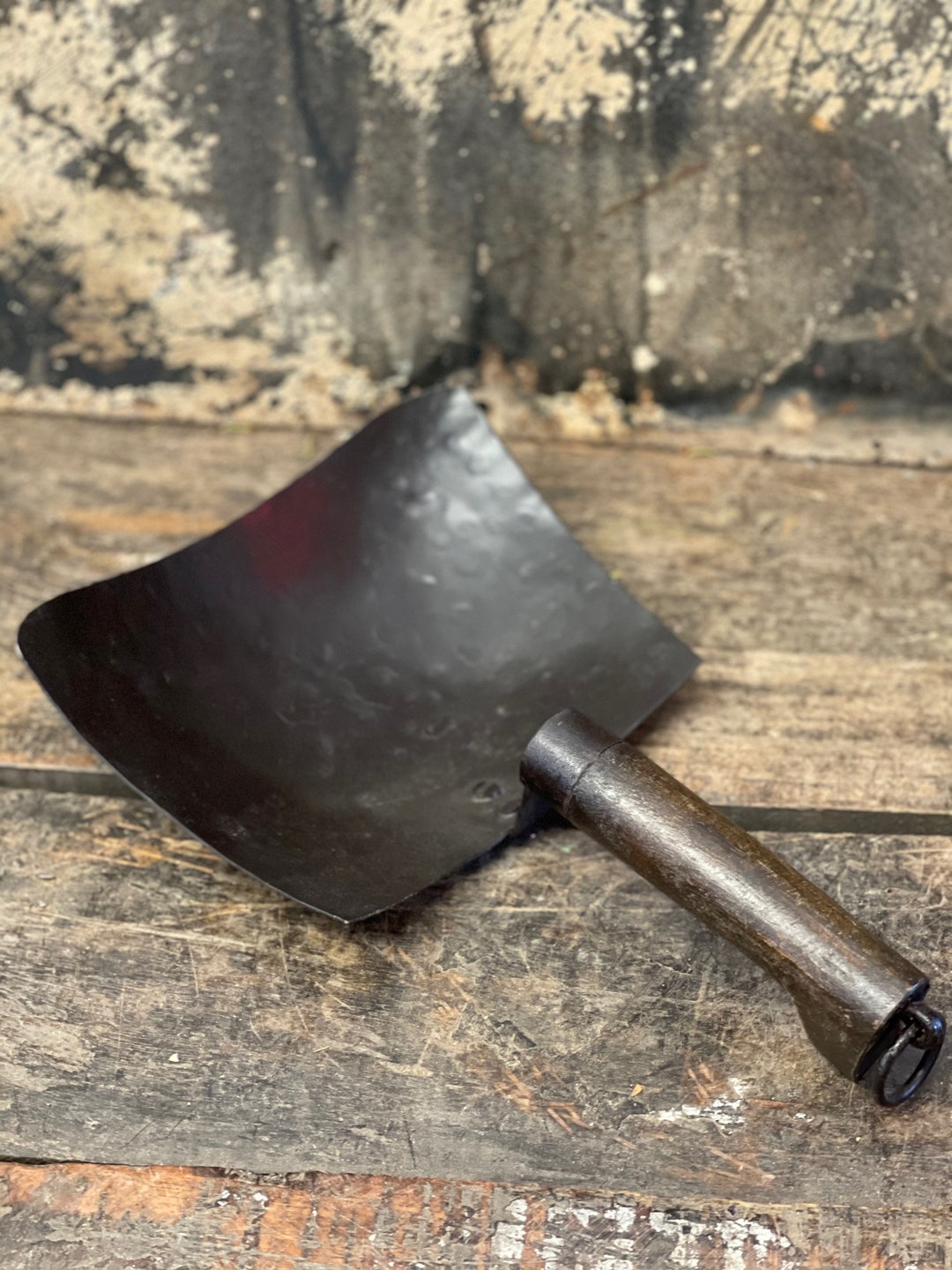 Firepit Ash Removal and Ember Scoop Tool Made From Wood and Steel ...