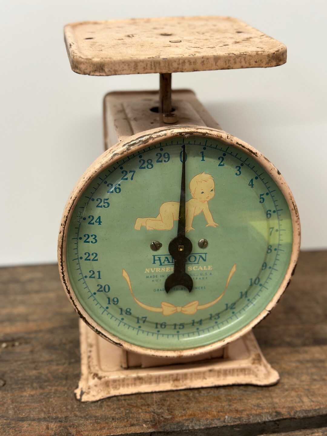 Hanson Nursery Scale, Accurate and Works, Makes Great Decor - Etsy