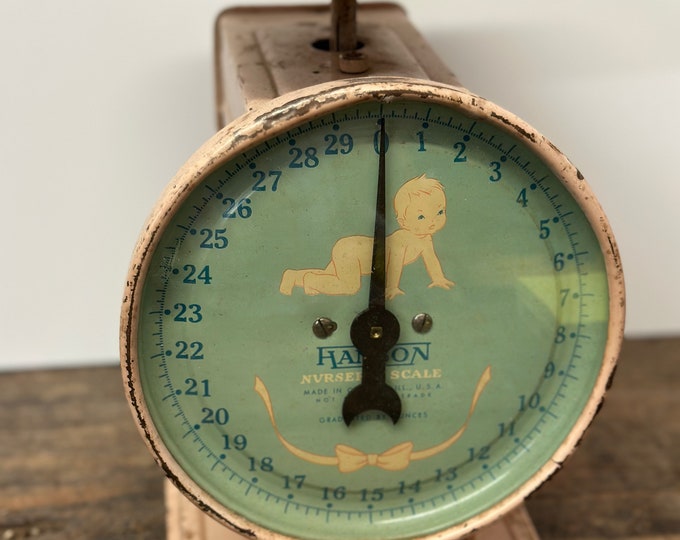Hanson Nursery Scale, Accurate and Works, Makes Great Decor - Etsy