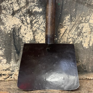 Firepit Ash Removal and Ember Scoop Tool Made From Wood and Steel ...