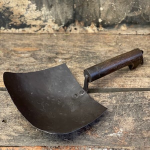 Firepit Ash Removal and Ember Scoop Tool Made From Wood and Steel ...