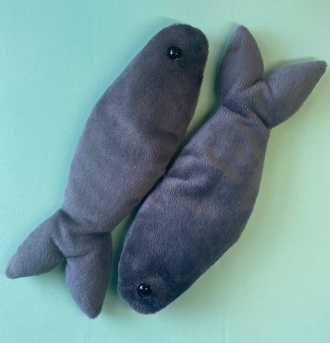 9.5'' Small Weighted Fish Plush, Bean Bag Fish Stuffed Animal - Etsy